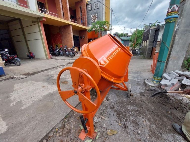 Mesin Molen Cor Beton Praktis untuk Pengecoran - Kembar Teknika